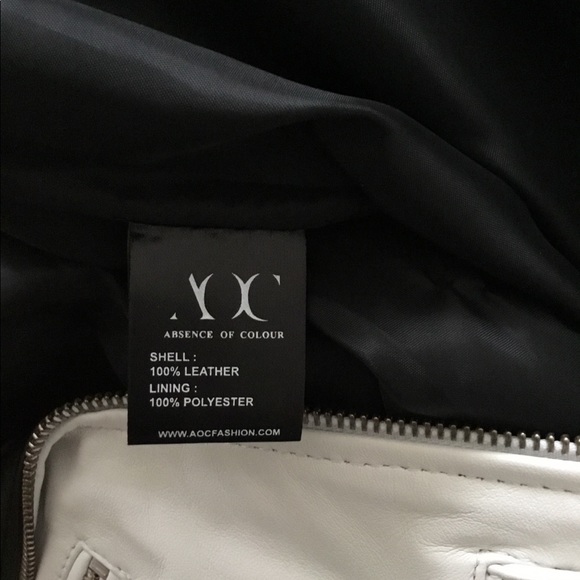 Absence of Colour | Jackets & Coats | Nwt Absence Of Colour Aoc Leather ...